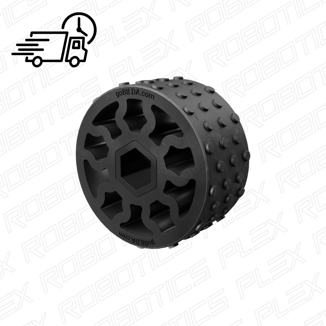 GripForce Gecko™ Wheel (8mm REX™ Bore, 32mm Diameter) – PLEX Robotics