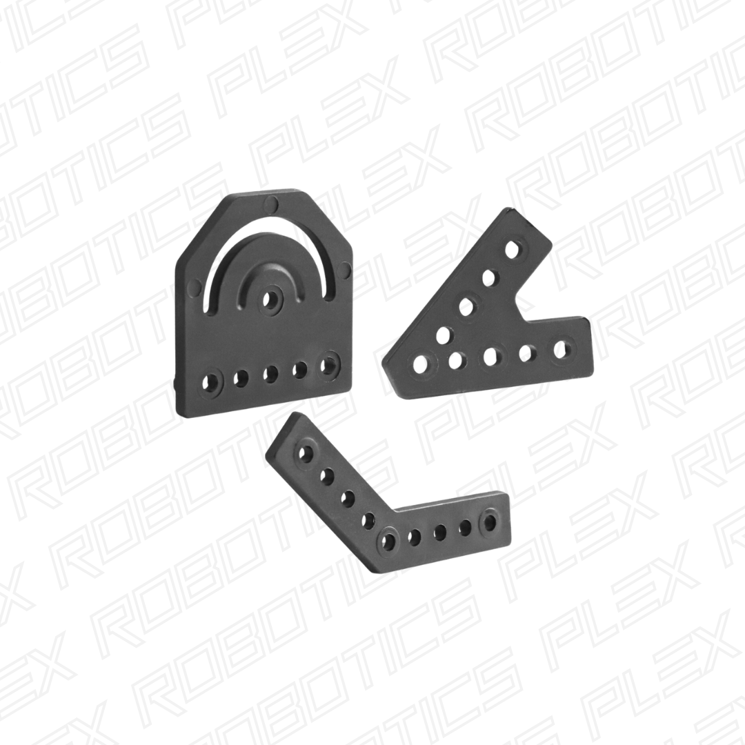 15mm Plastic Brackets – PLEX Robotics