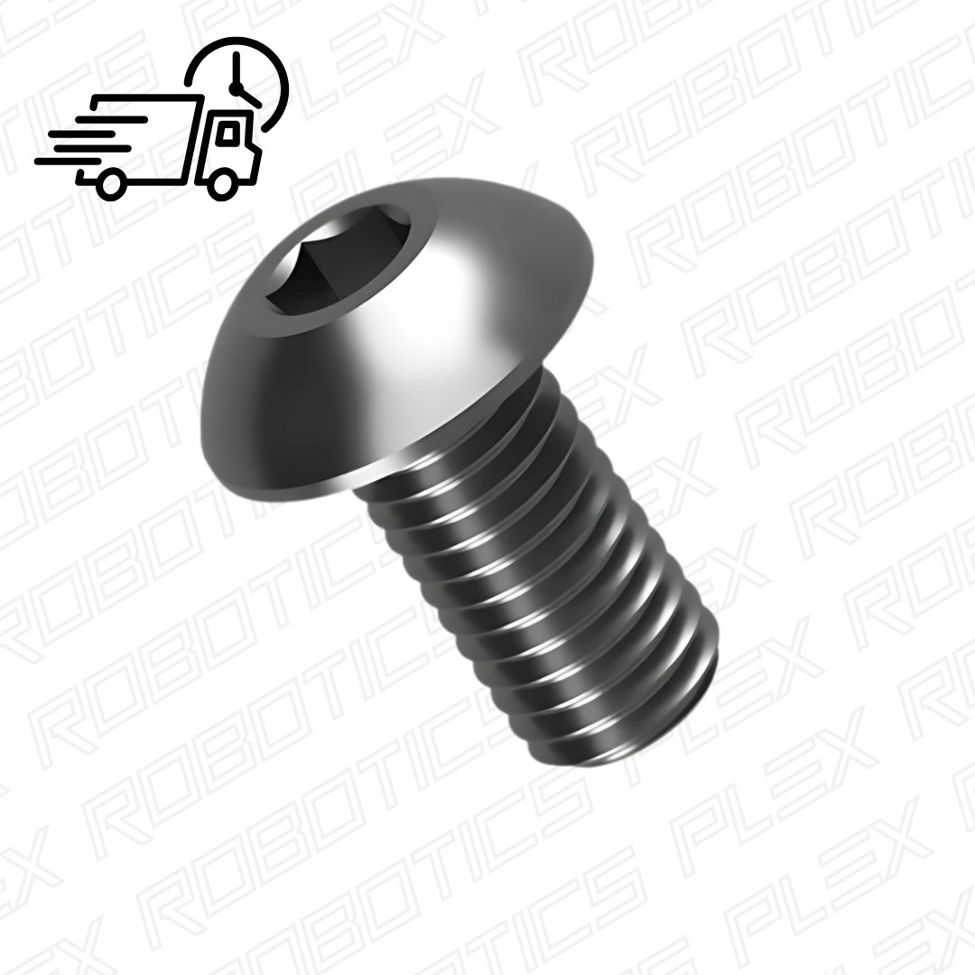 M4 Button Head Screws (100 Pcs.) – PLEX Robotics