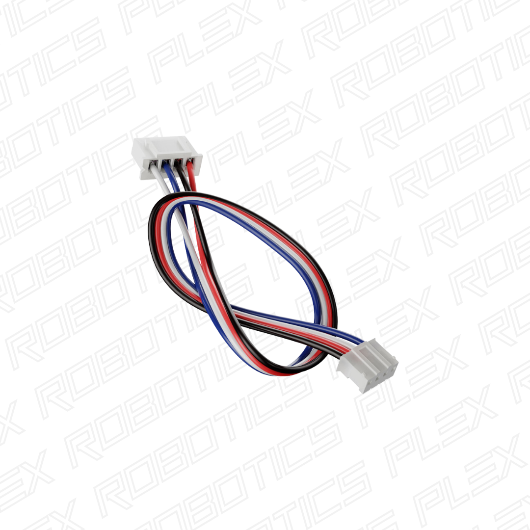 4-Pos JST PH [MH-FC] to 4-Pos JST XH [MH-FC] Adaptor – PLEX Robotics