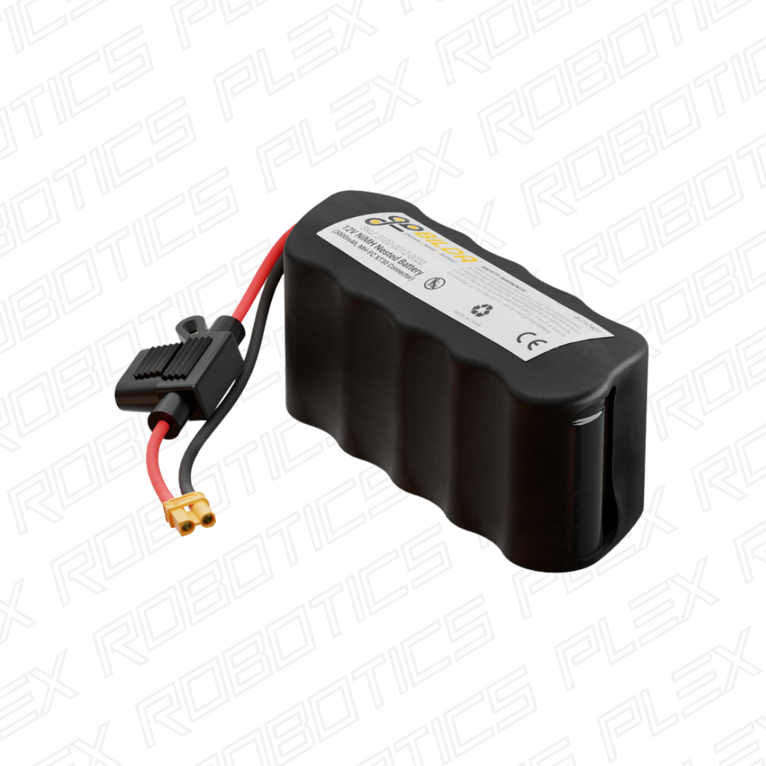 12V NiMH Nested Battery (3000mAh, MH-FC XT30 Connector) – PLEX Robotics