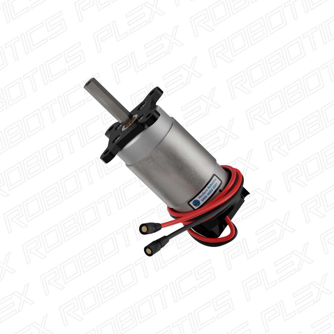 5000 Series 12VDC Motor with 8mm REX™ Pinion Shaft – PLEX Robotics